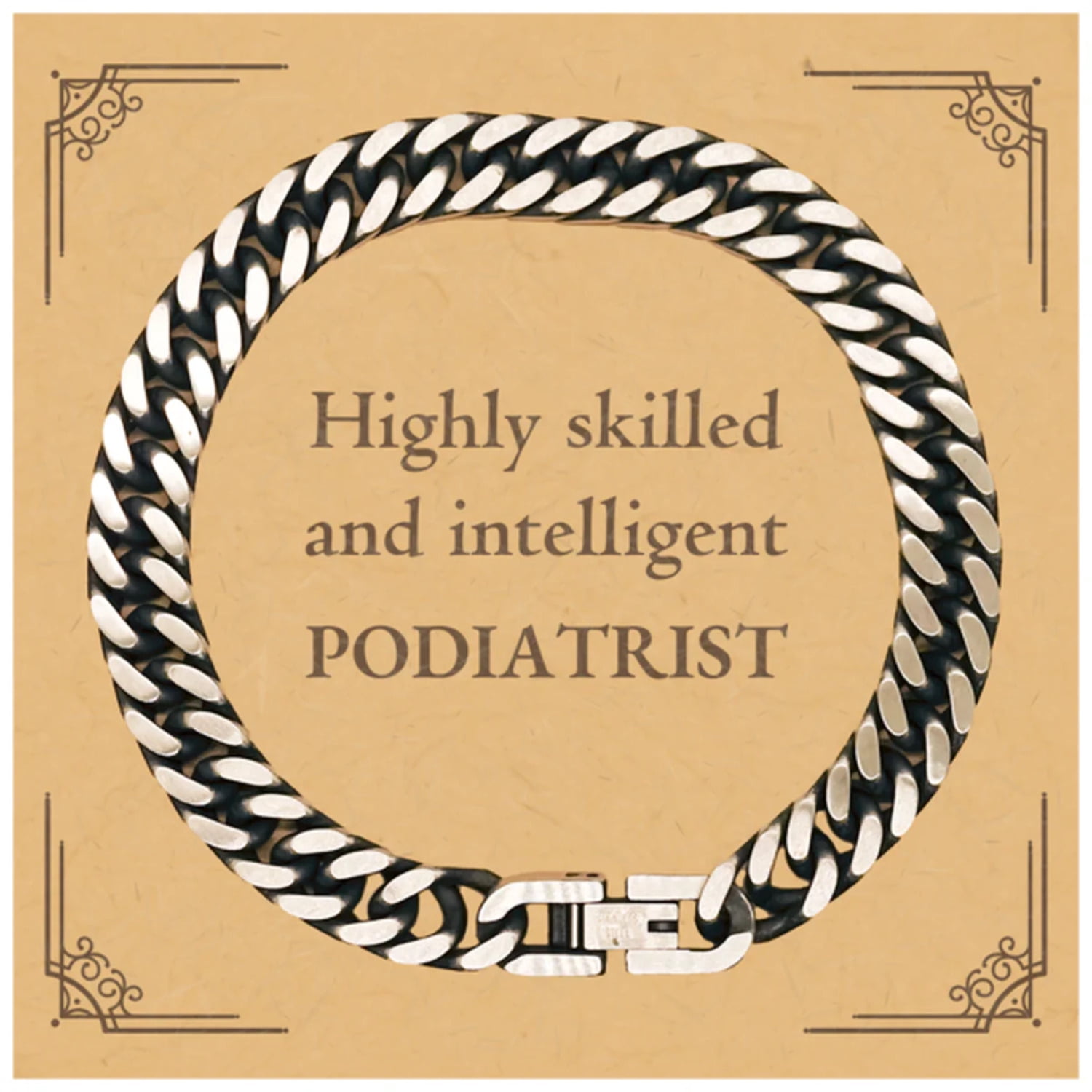 Best Podiatrist Gifts, Highly skilled and intelligent, Appreciation ...