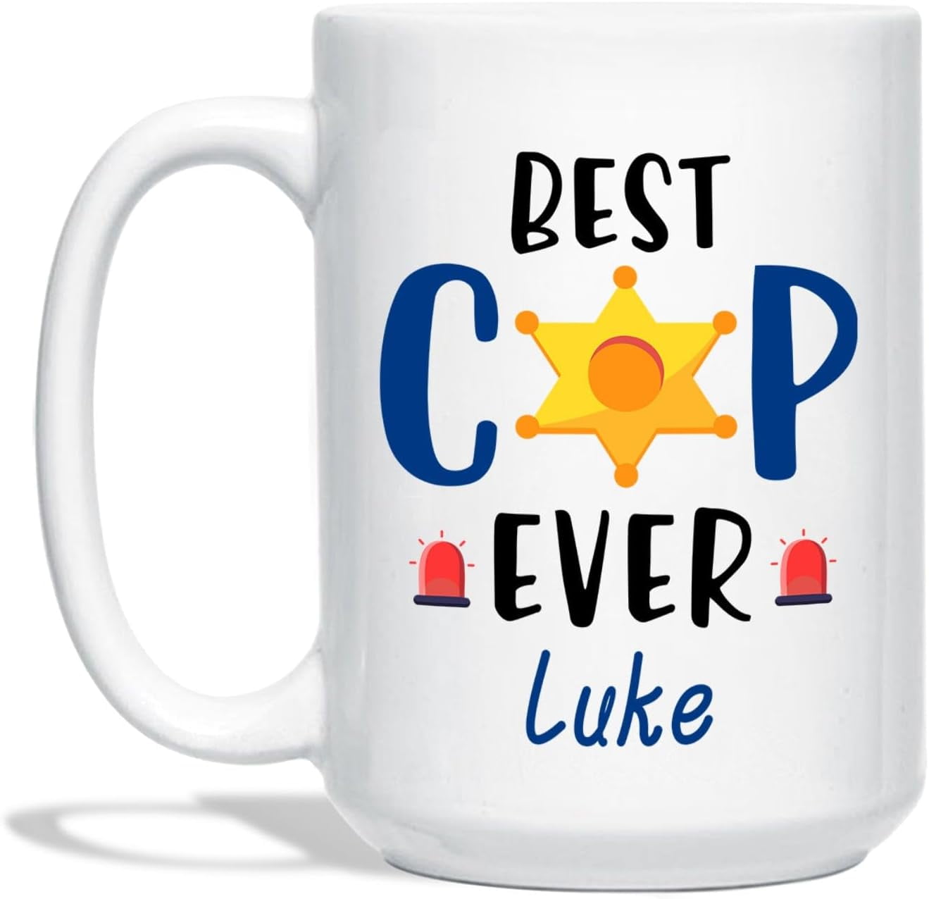 Best Police Captain Ever Coffee Mug, Police Captain Tea Cup, Police ...