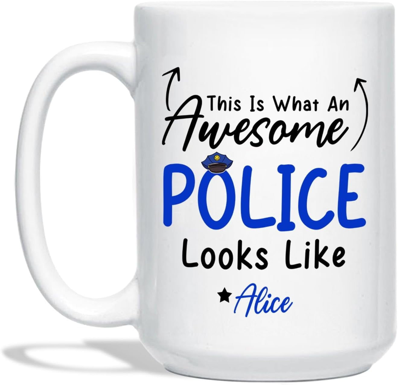 Best Police Captain Ever Coffee Mug, Police Captain Tea Cup, Police ...