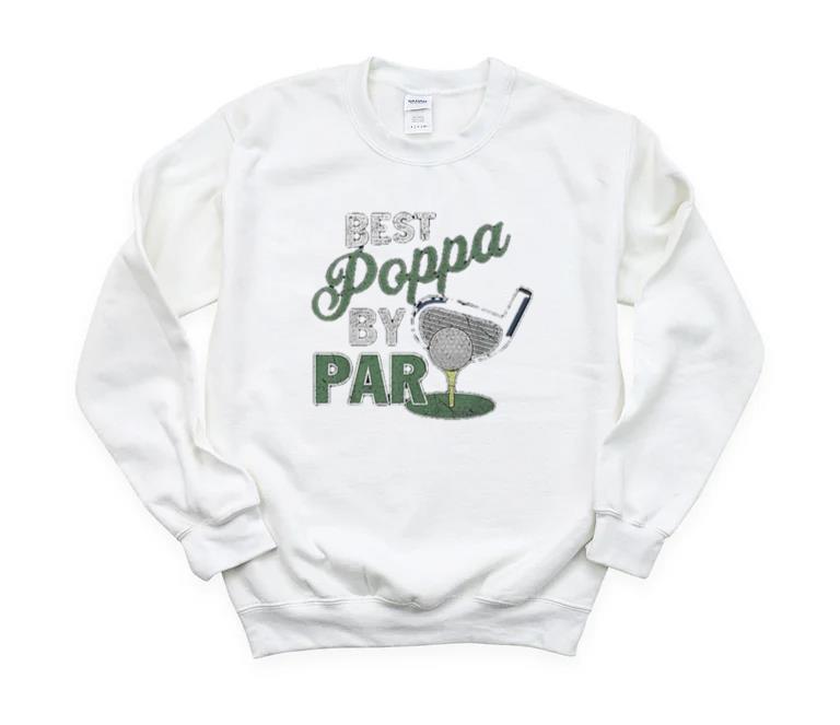 Best Poppa By Par Father's Day Golf Lover Golfer Sports Fan Family Fun ...