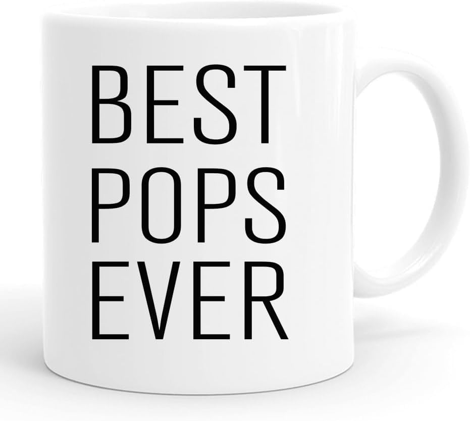 Best Pops Ever Gifts Coffee Mug 11 oz - Gifts for Christmas, Birthday ...