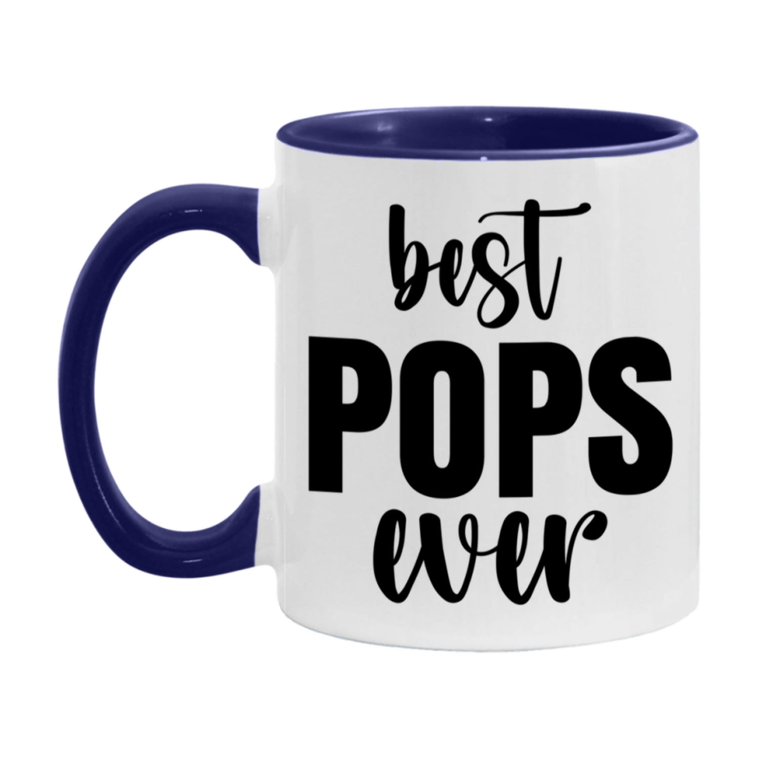 Best Pops Ever Mug, Father’s Day Gift, 11Oz Or 15Oz Ceramic Coffee Mug ...
