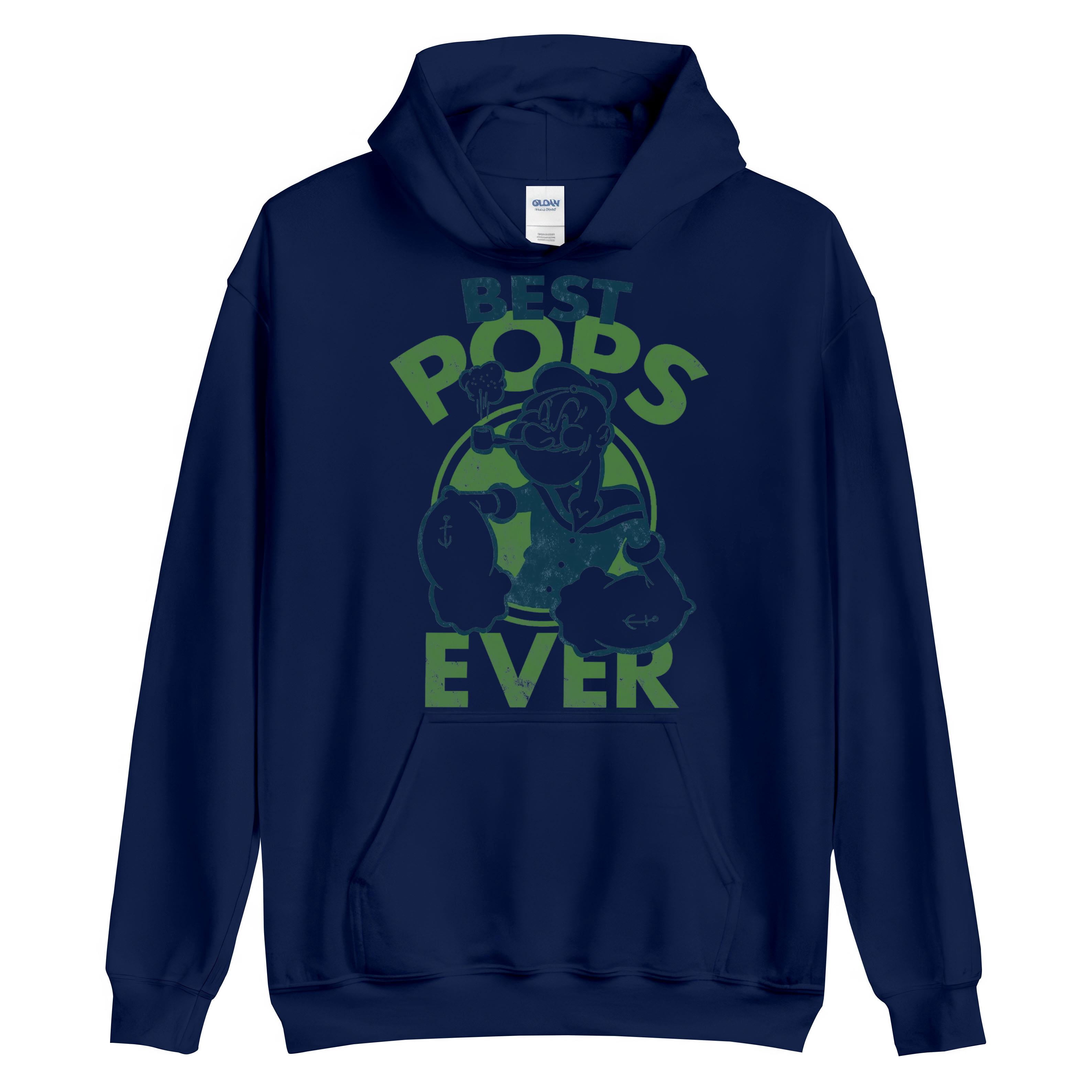 Best Pops Ever Popeye T-Shirt-TH961 - Walmart.com