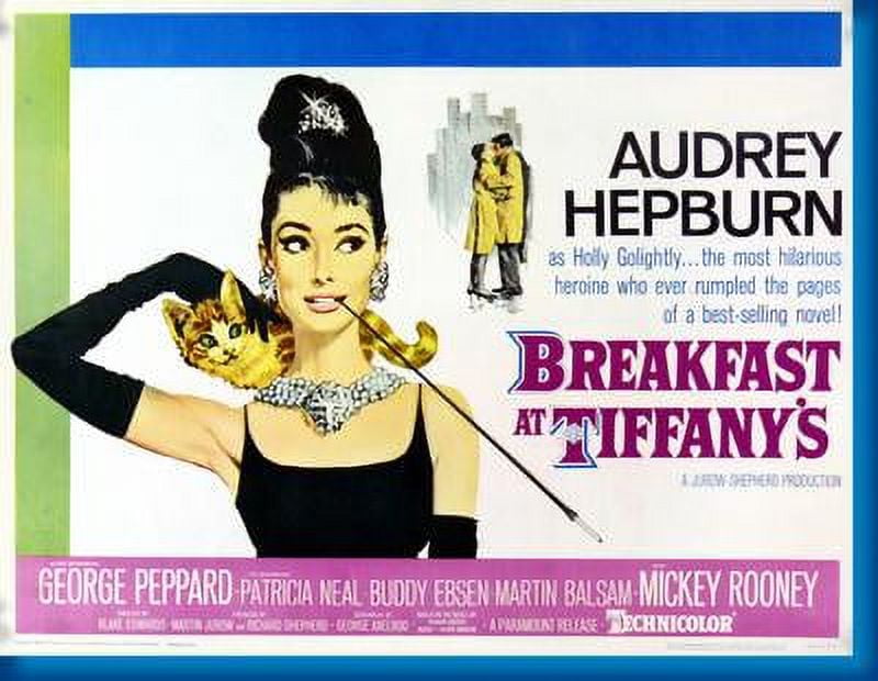 Best Posters Breakfast At Tiffanys Movie Poster 24Inx36In Entertainment ...