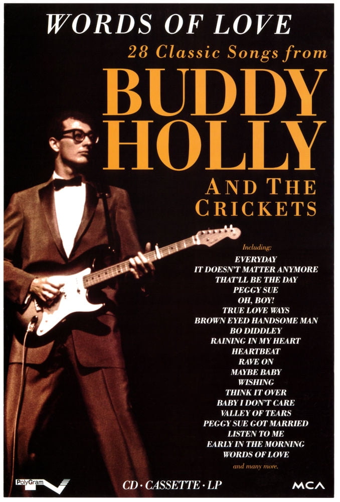 Best Posters Buddy Holly Poster 11Inx17In Mini Poster 11x17 Poster ...