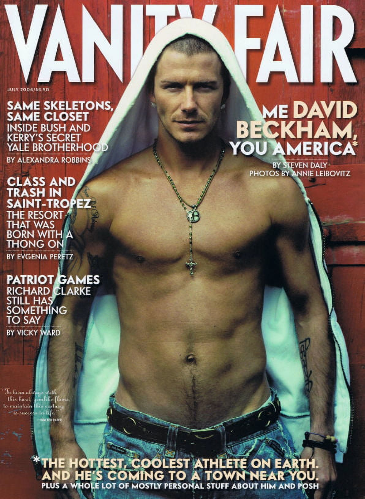 Best Posters David Beckham Vanity Fair Magazine Cover11inx17in Mini ...