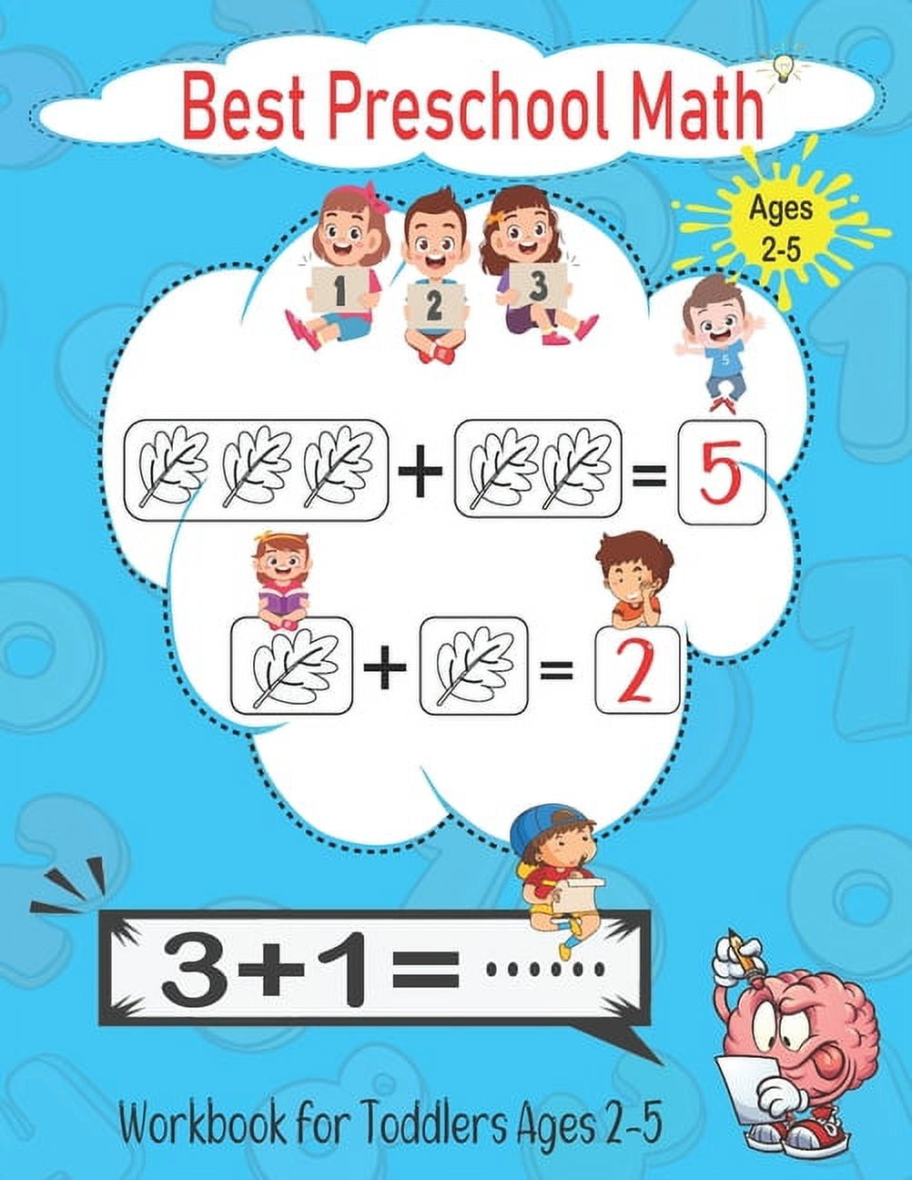 Best Preschool Math Workbook for Toddlers Ages 2-5 (Paperback ...