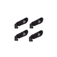Best Pro Lighting 4-Pack Integrated 3W LED Mini Spot Light, Black ...