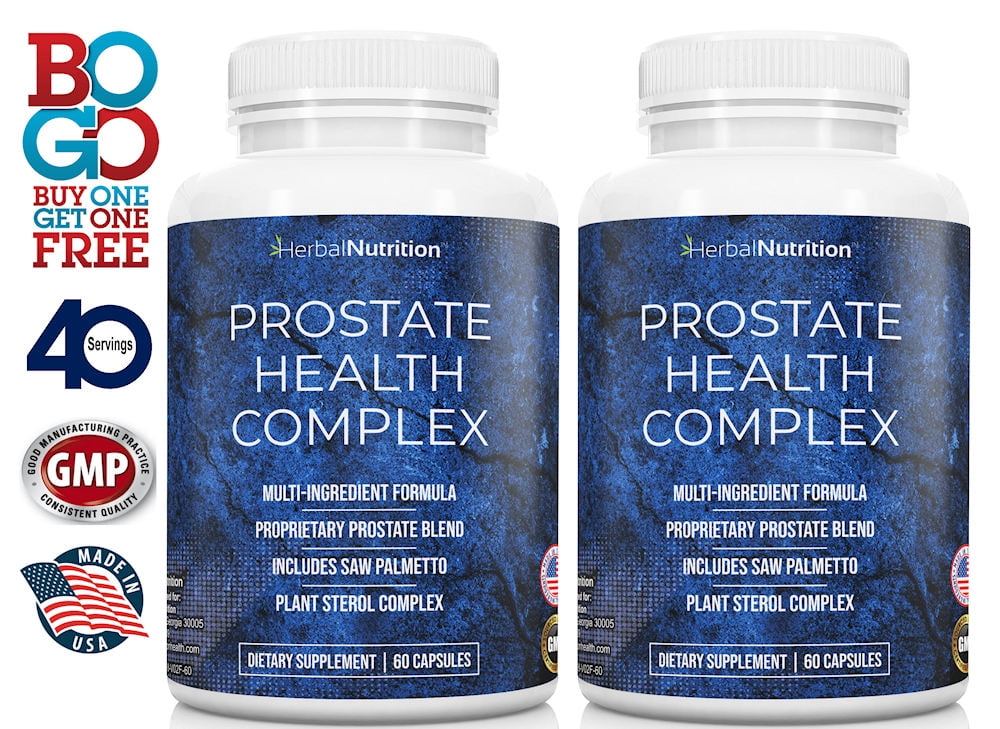 Herbal Nutrition Prostate Health Supplement, Beta-Sitosterol, Saw ...