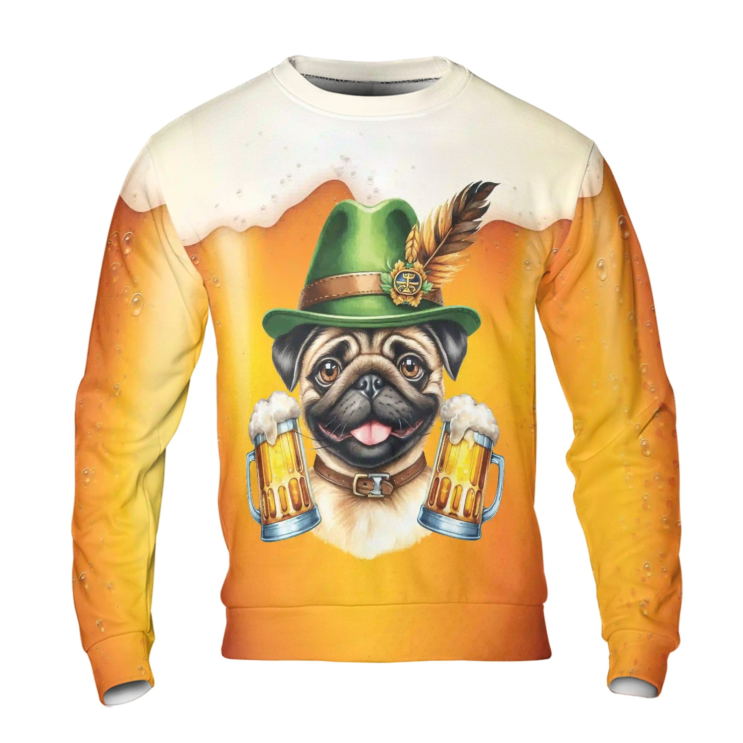 Best Pug Dad Proud Beer Lover Happy Oktoberfest All Over Print 3D ...