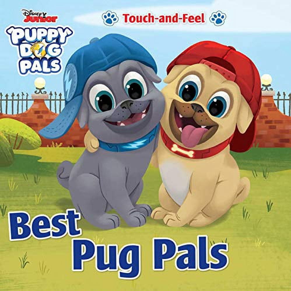 Pre-Owned Disney Junior Puppy Dog Pals: Best Pug Pals Touch-And-Feel ...