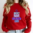 Best Rave Dad Ever Funny Music Festival EDM Graphic SW1380 Unisex ...