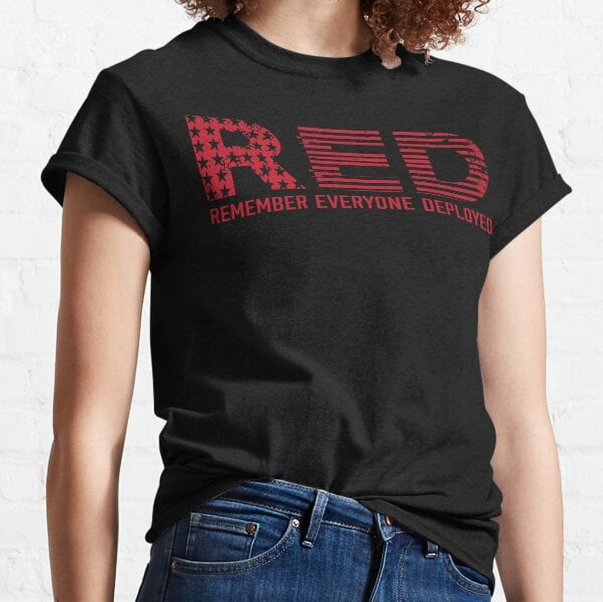 Best Red Friday For Military Support Navy Soldiers Classic T-shirt ...