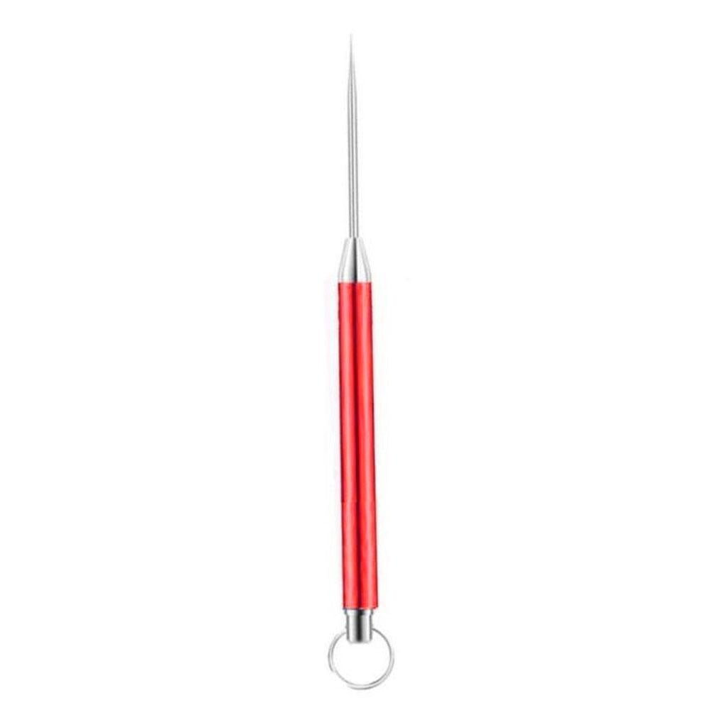 Best-Red retractable toothpick (D) $Titanium alloy toothpick portable ...