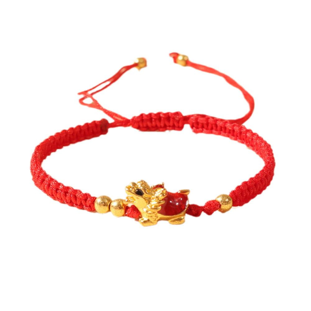Best-Red rope red dragon turtle (A)$Birth year dragon year fortune red ...