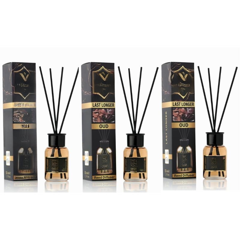 Best Reed Diffuser Set 55ML Aromatherapy Diffuser with Sticks - Calming ...
