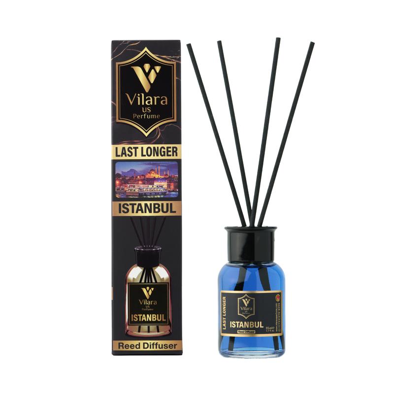 Best Reed Diffuser Set 55ML Aromatherapy Diffuser with Sticks - Calming ...