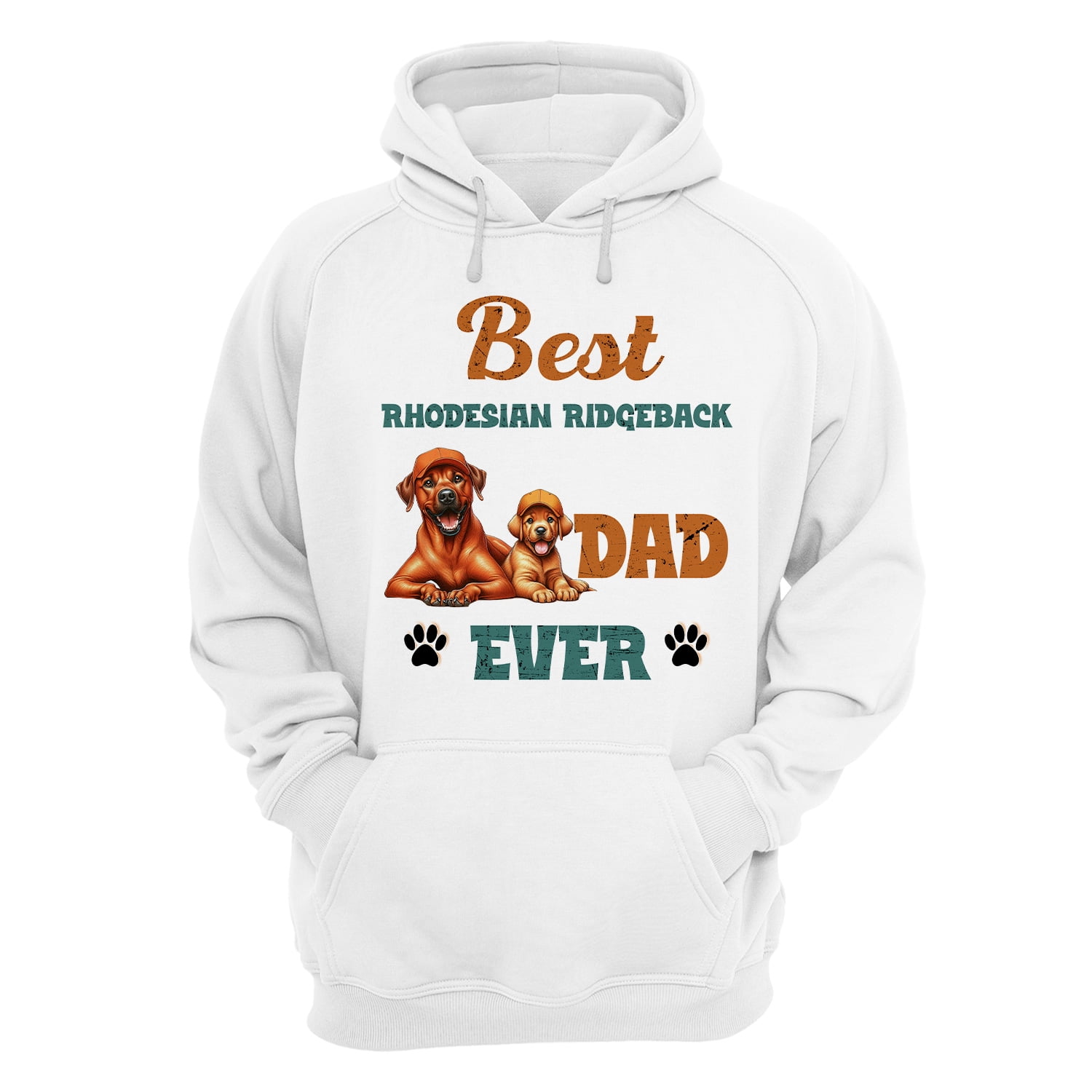 Best Rhodesian Ridgeback Dad Ever Happy Father's Day Hoodie Unisex ...