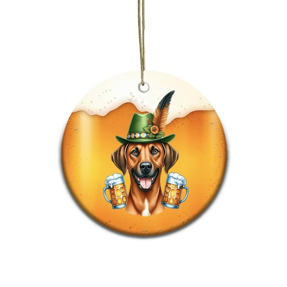 Best Rhodesian Ridgeback Dad Proud Beer Lover Happy Oktoberfest Ceramic ...