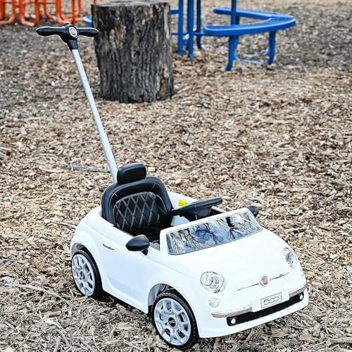 Best Ride On Cars Fiat 500 Ride On Push Toy Baby Car Stroller for ...