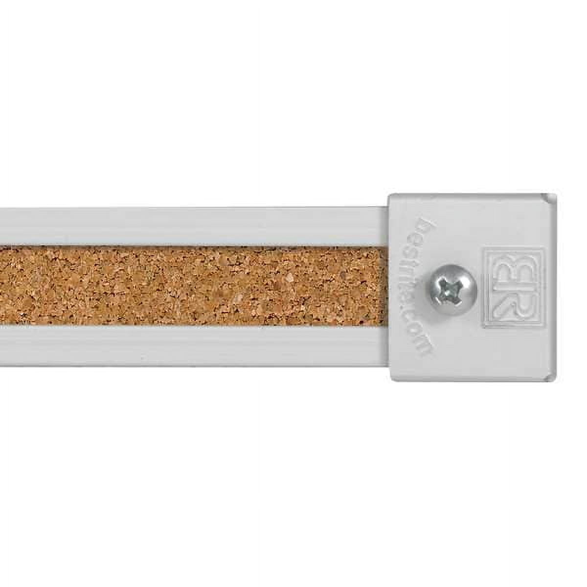 Best-Rite Map Rail,Cork,48 In Wide,PK7 522D - Walmart.com