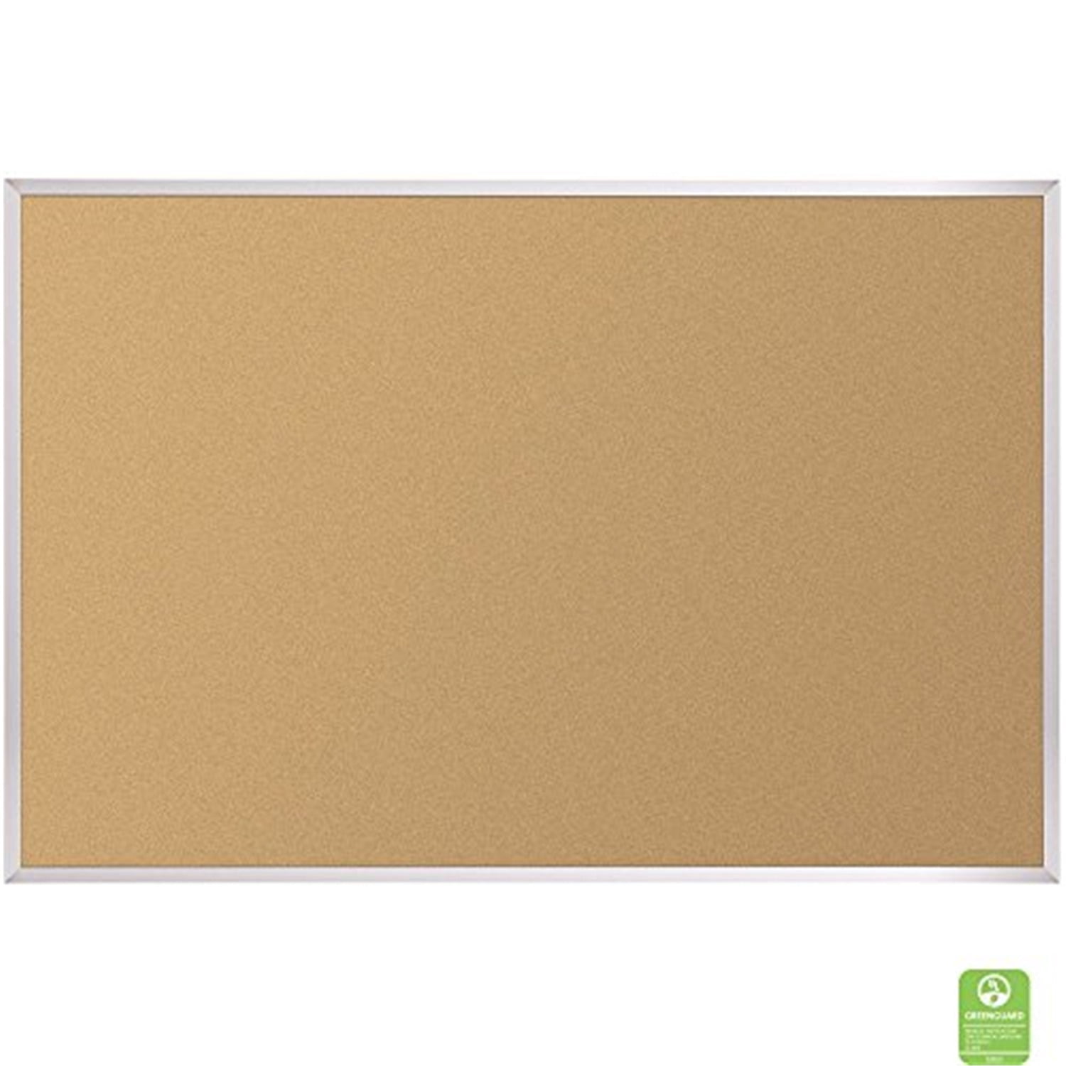 Natural Add - Cork Tackboard - Aluminum Trim - 4 x 6 - Walmart.com