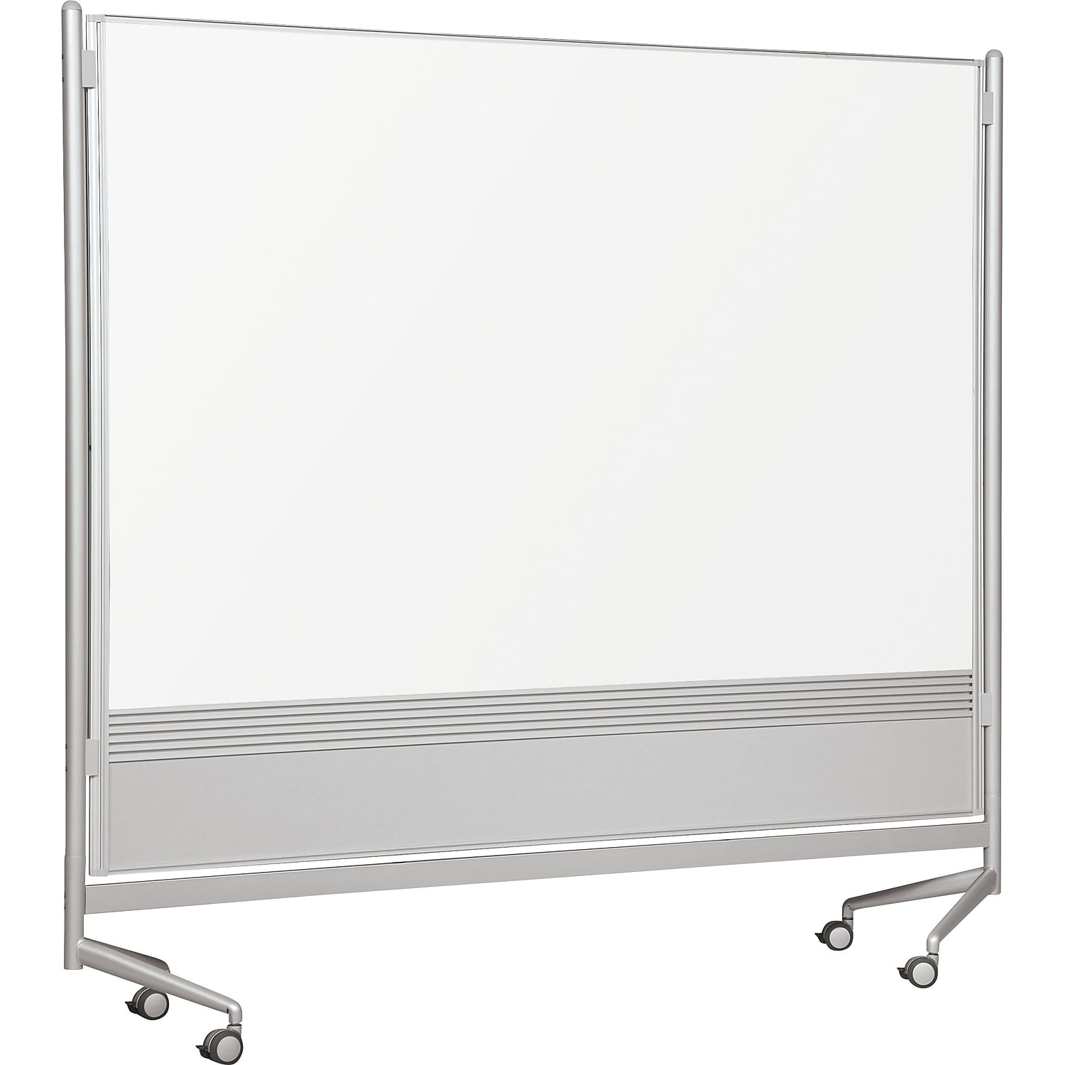 Best-Rite D.O.C. Porcelain Mobile Dry-Erase Whiteboard Anodized ...