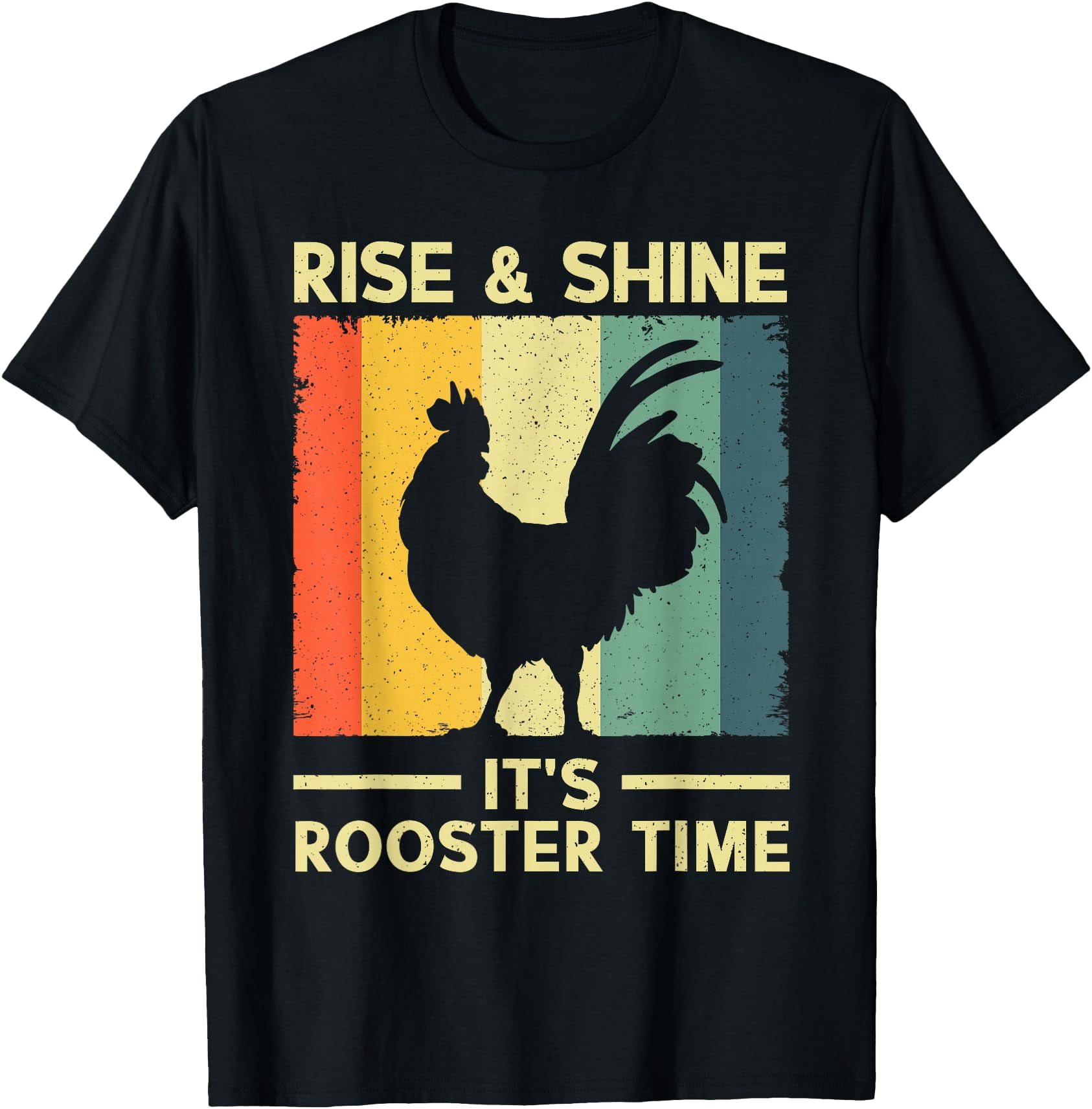 Best Rooster Design For Men Women Chicken Rooster Lover T-Shirt ...