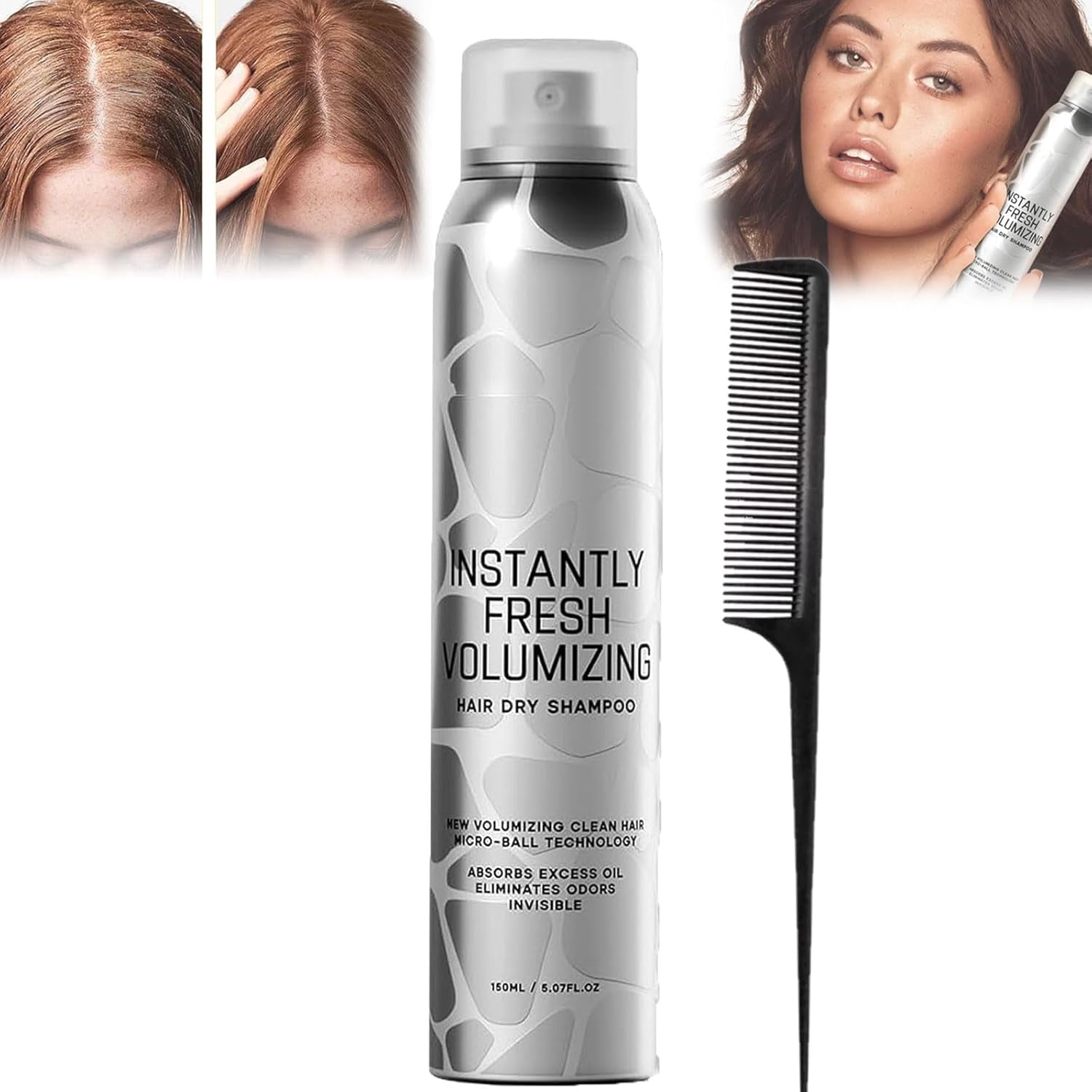 Best Sale! Halovida Dry Shampoo, Halovida Instantly Fresh Volumizing ...