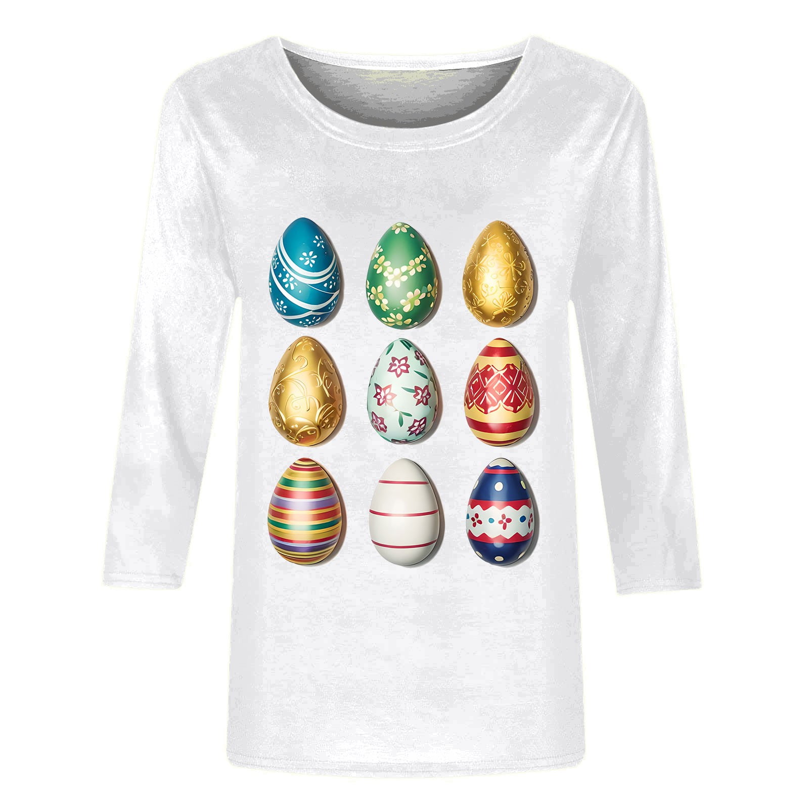 Best Sale! Kiyya Fashion Comforts Versatile Women's Tops, Women's Fashionable Round Neck Casual ...