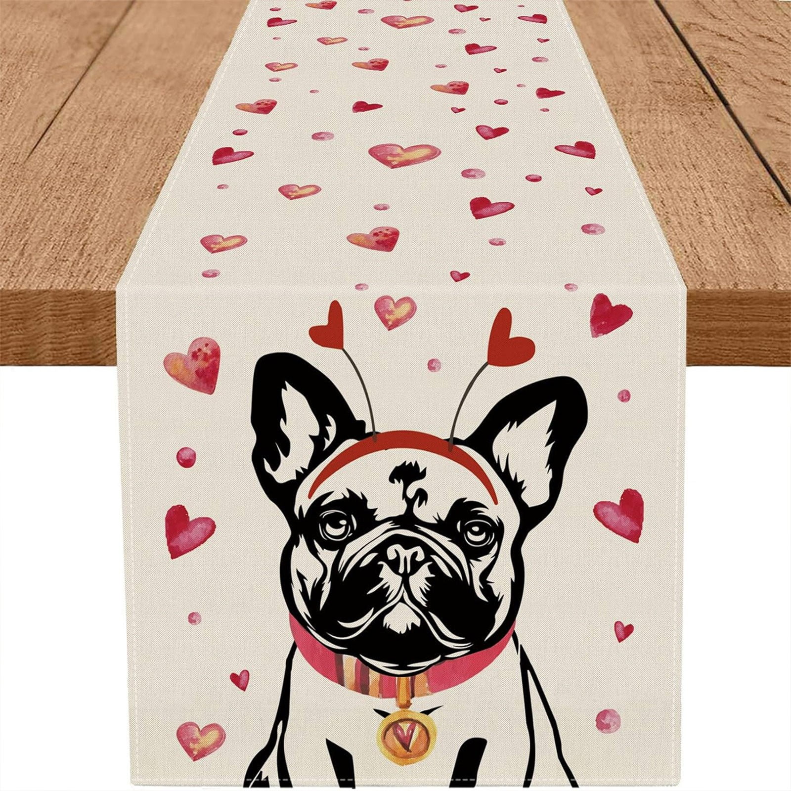 Best Sale! WEANT Gifts for Women Table Flag Love Heart Valentine's Day ...