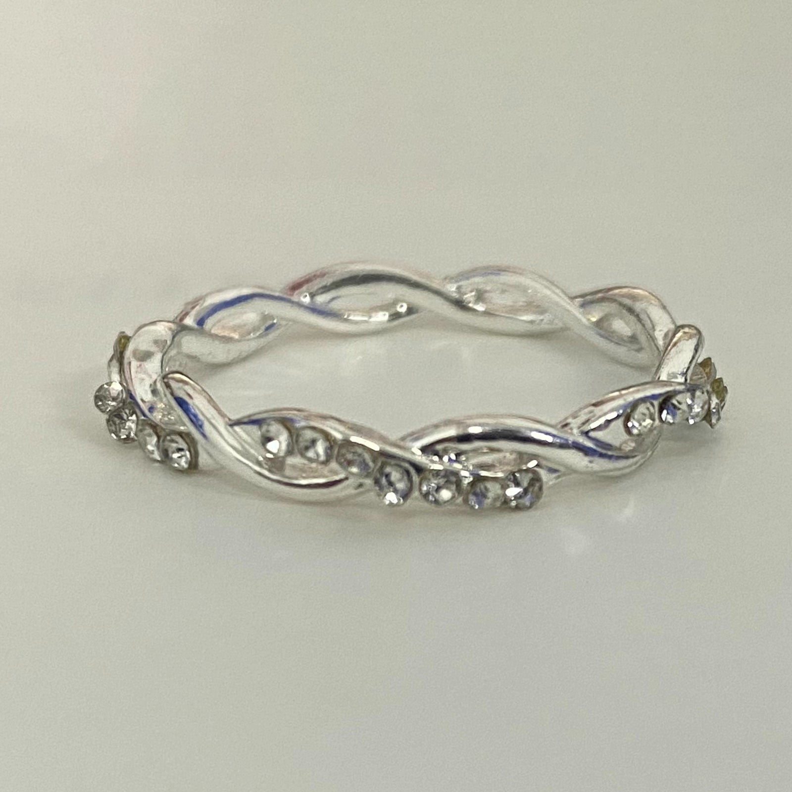 Best Sale! WEANT Womens 925 Sterling Silver Twisted Shape Diamond ...