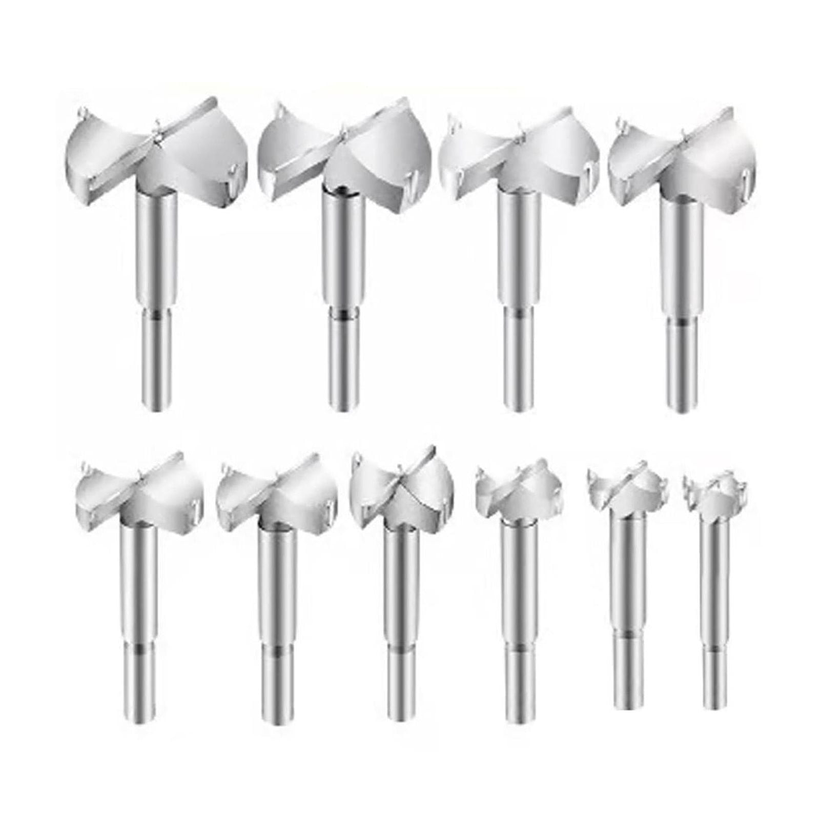 Drill Bit Lililumin 1 Drill Bit Set Round Shank Serrated High Speed ...