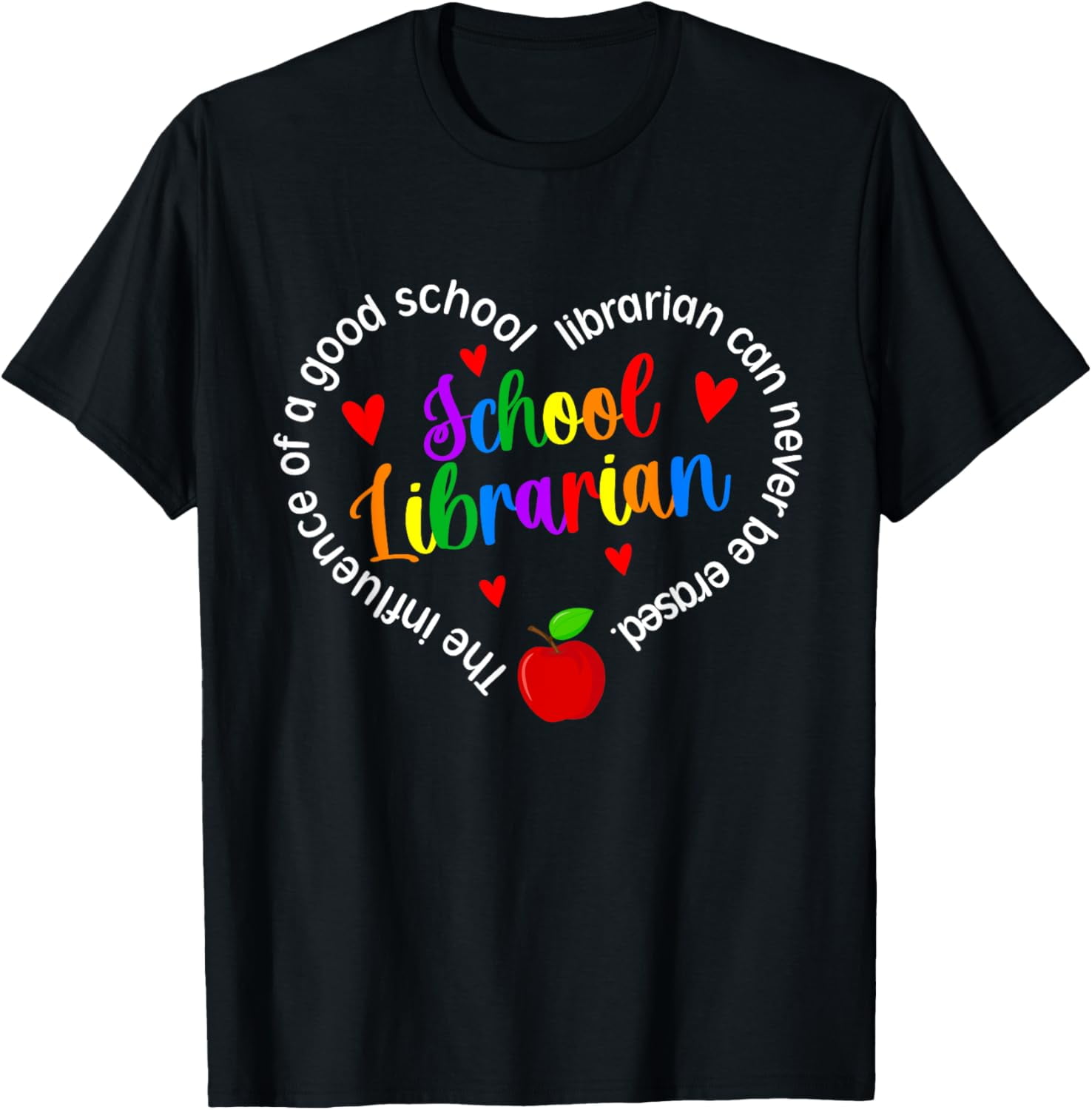 Best School Librarian Appreciation Library Worker T-Shirt - Walmart.com