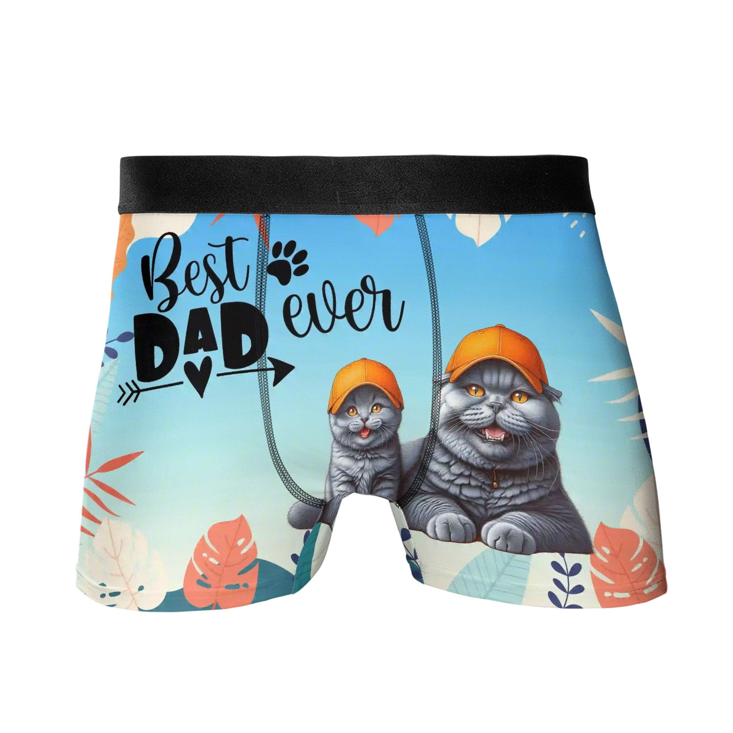 Best Scottish Fold Dad Ever Happy Father's Day All Over Print Boxer ...