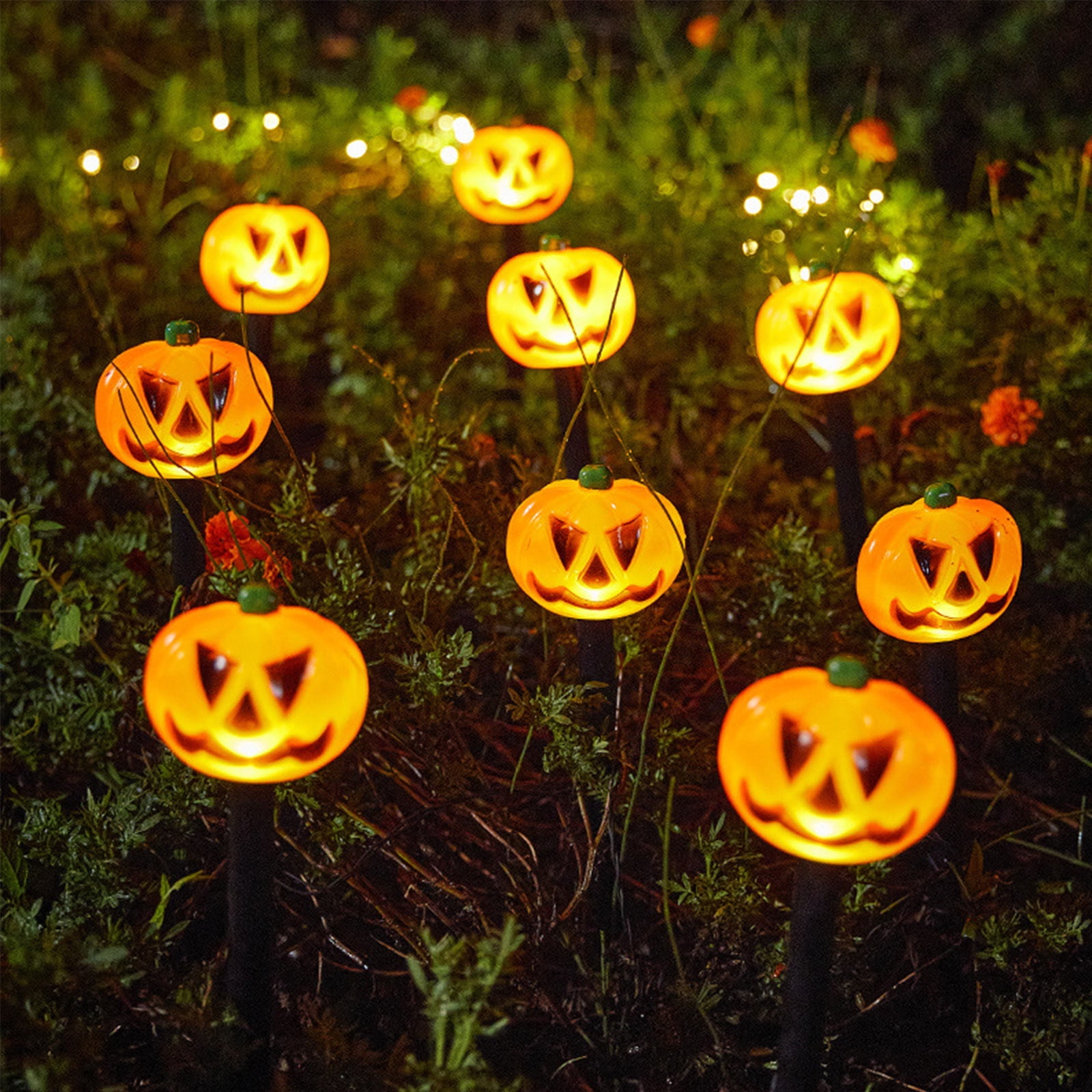 Best Sellers, Solar Powered Halloween Pumpkins Outdoor Lights Creative ...