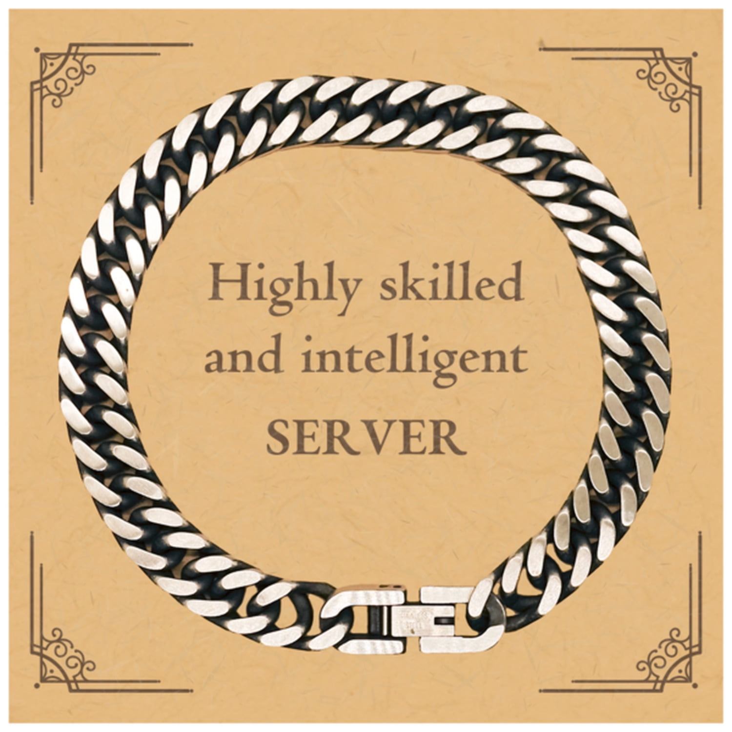 Best Server Gifts, Highly skilled and intelligent, Appreciation ...