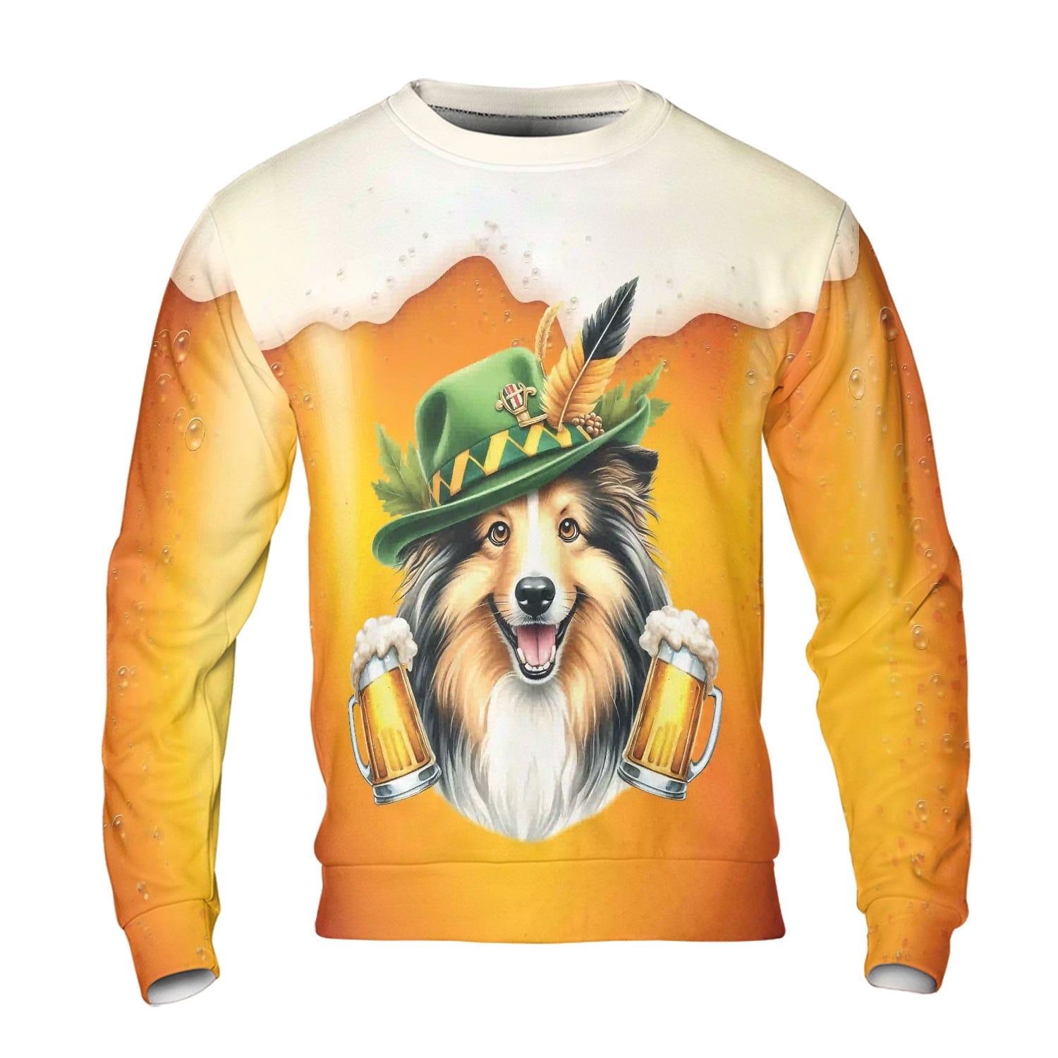 Best Shetland Sheepdog Dad Proud Beer Lover Happy Oktoberfest All Over ...