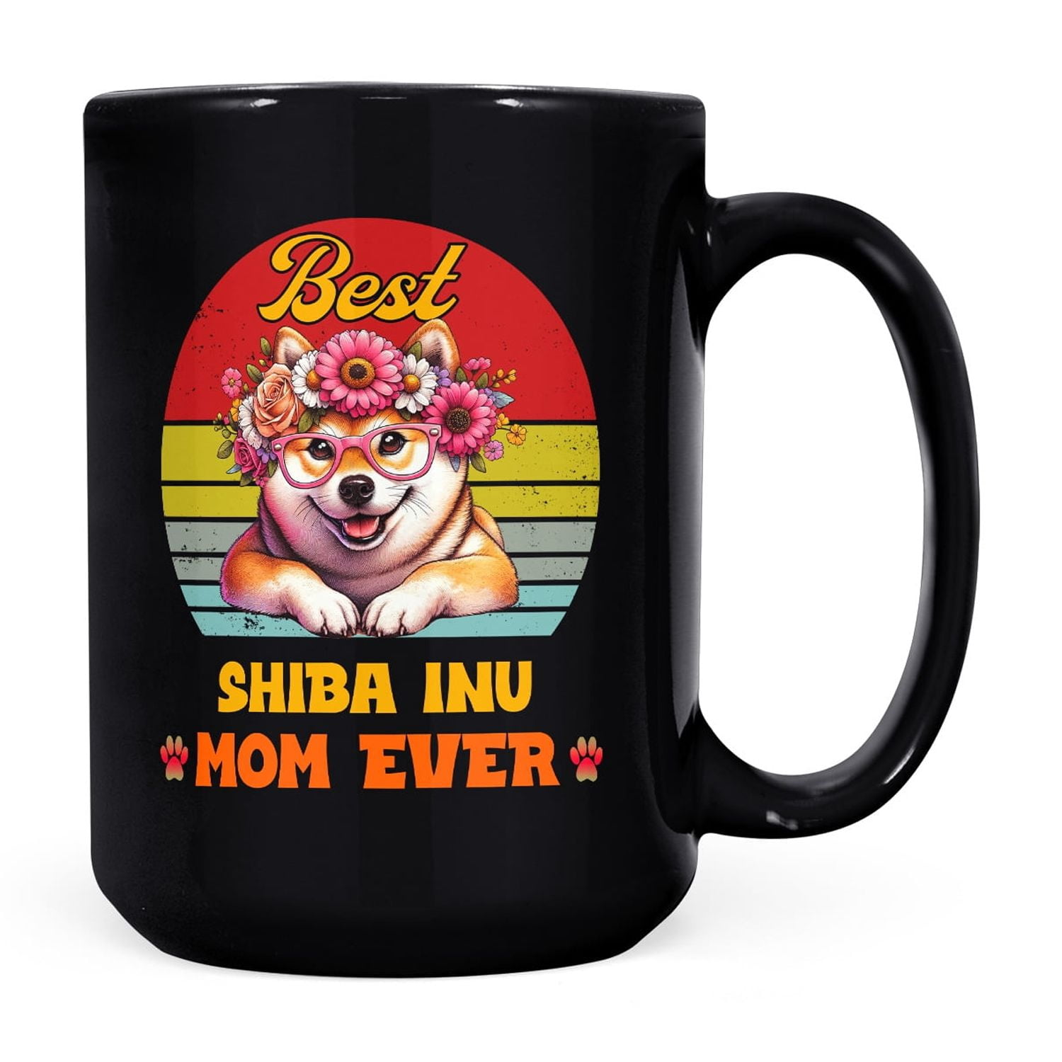 Best Shiba Inu Mom Ever Happy Mother's Day Mug Shibas Dog Lovers Gifts ...