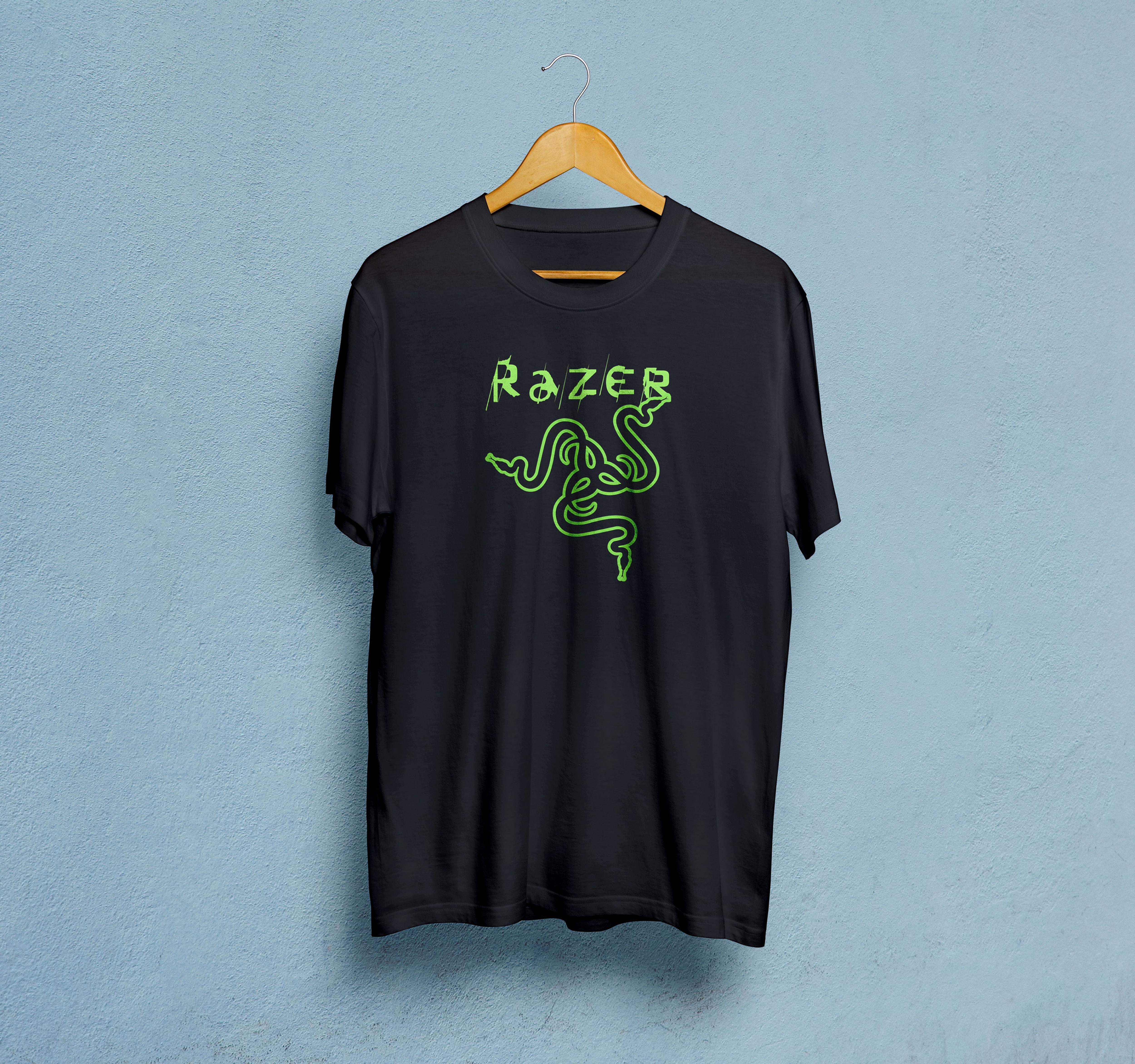 Best Shirt 3Razer33 Snake Logo Razer Tshirt Size Usa Heavy Cotton ...