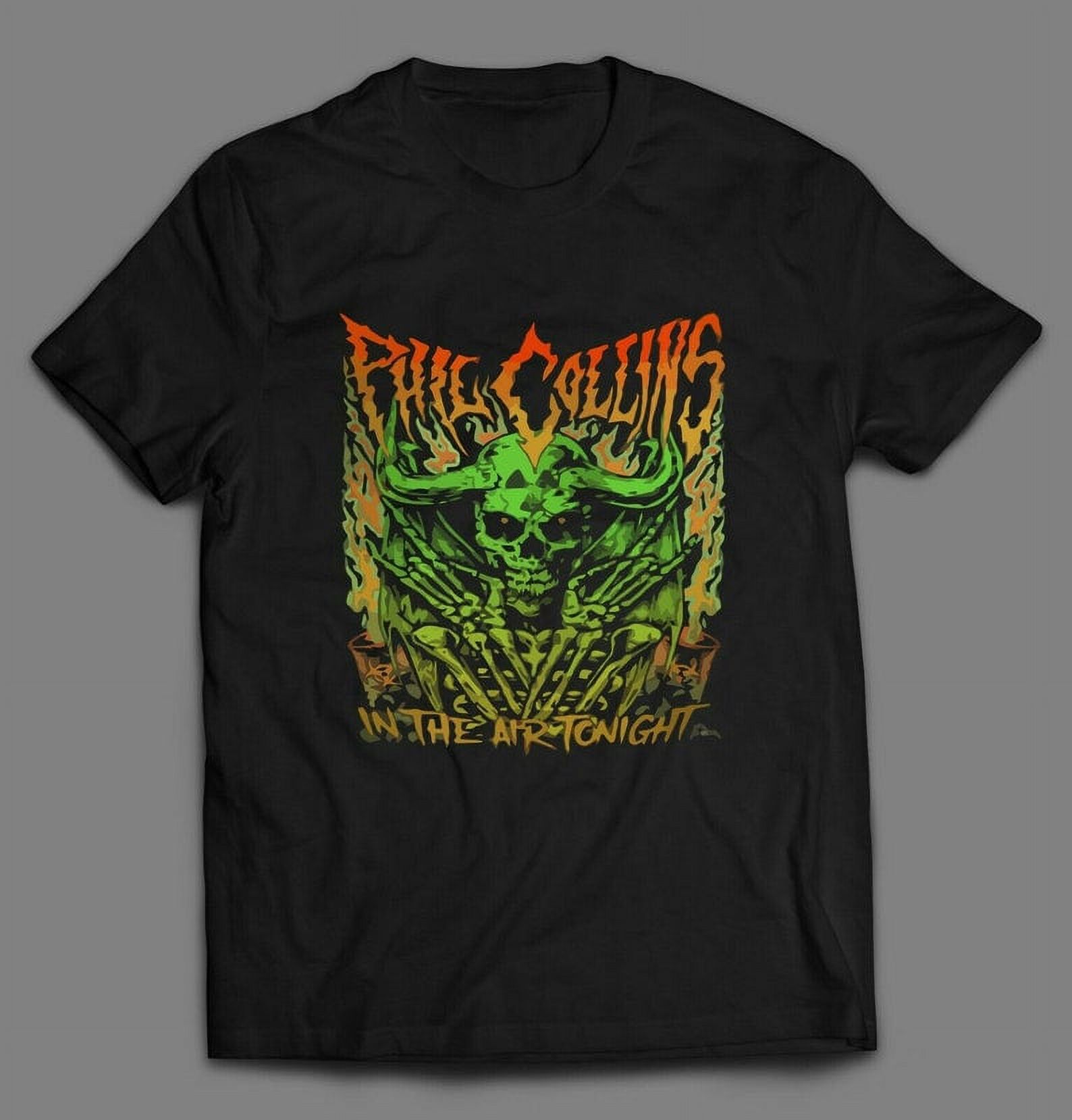 Best Shirt SINGER PHIL COLLINS Heavy Metal Style Oldskool Tshirt Size ...