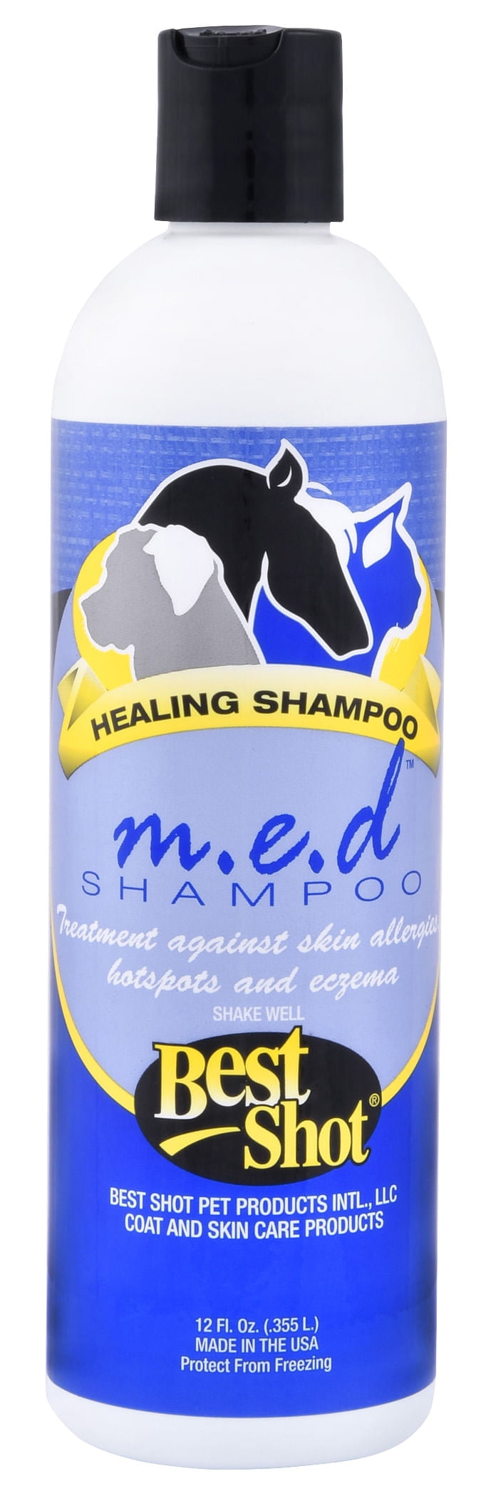 Best Shot Pet M.E.D. Wellness Shampoo, 12 oz - Walmart.com