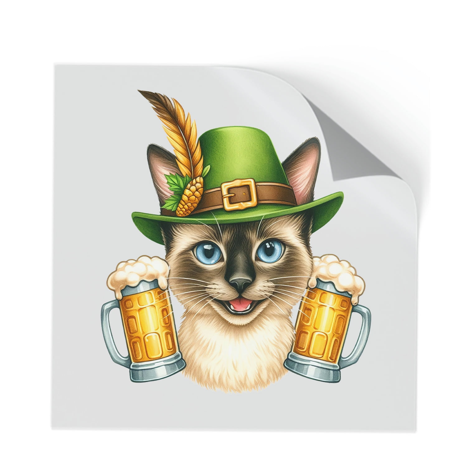 Best Siamese Dad Proud Beer Lover Happy Oktoberfest Cutout Transfer ...