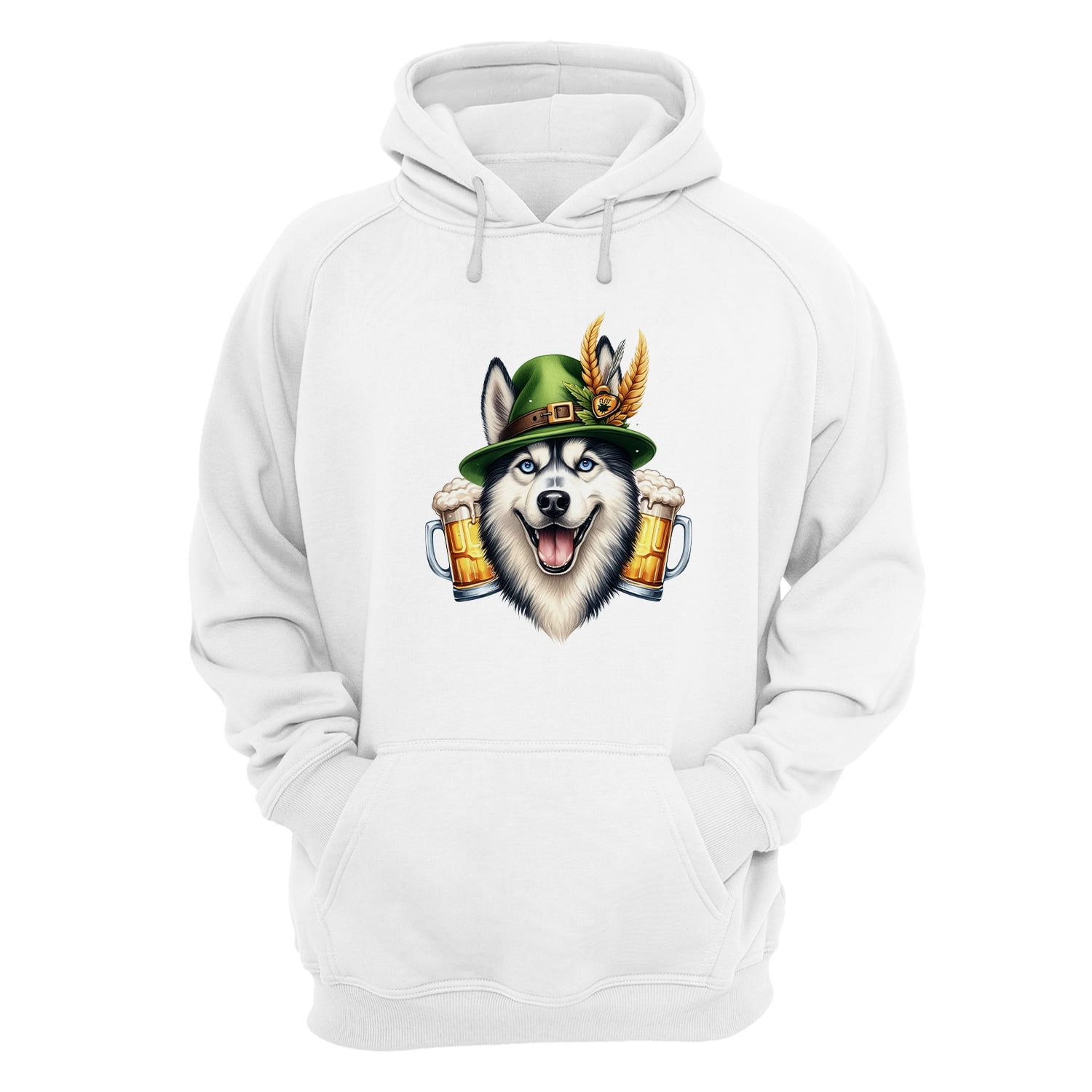 Best Siberian Husky Dad Proud Beer Lover Happy Oktoberfest Hoodie ...