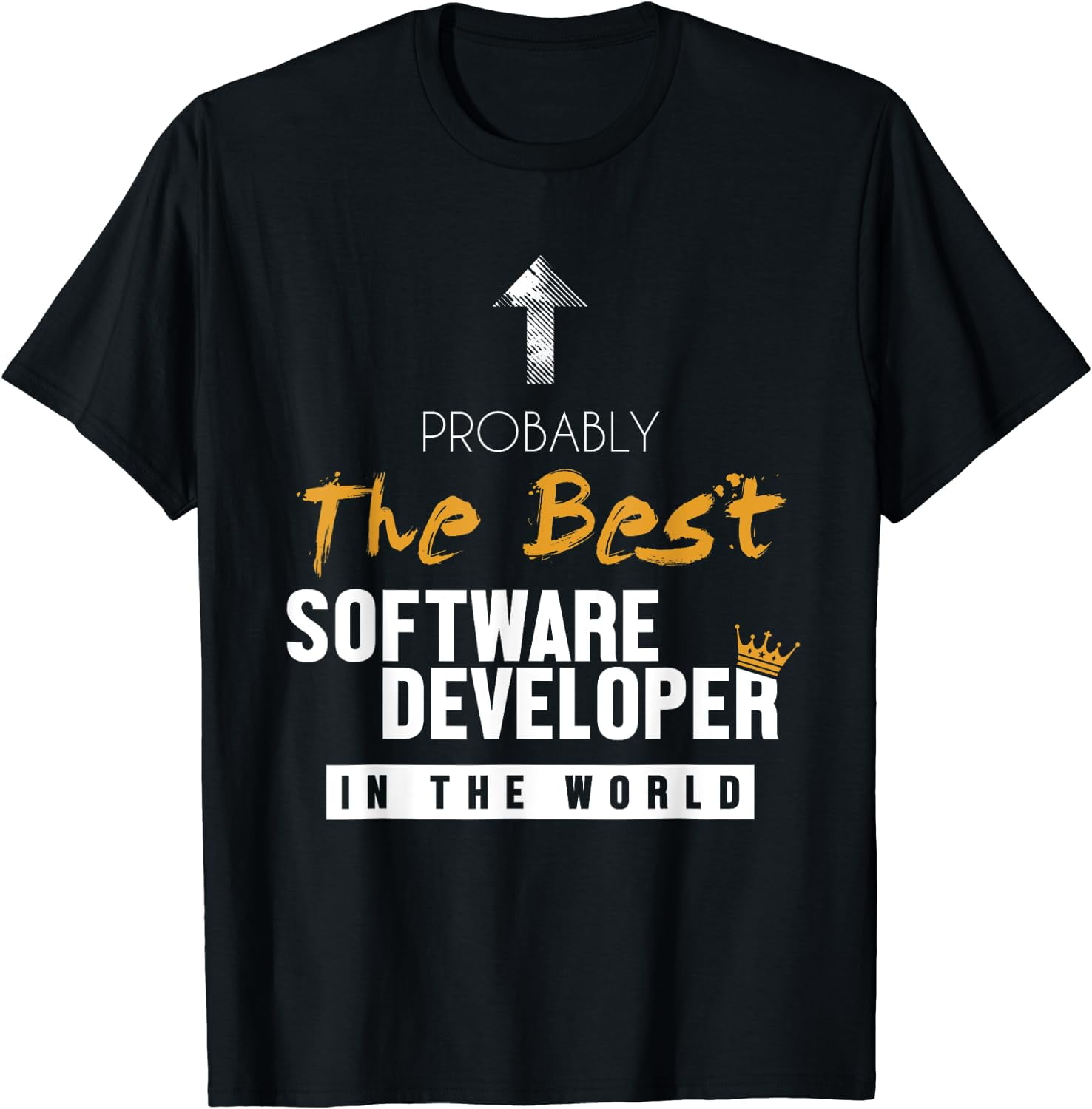 Best Software Developer World Full Stack Software Developer T-Shirt ...
