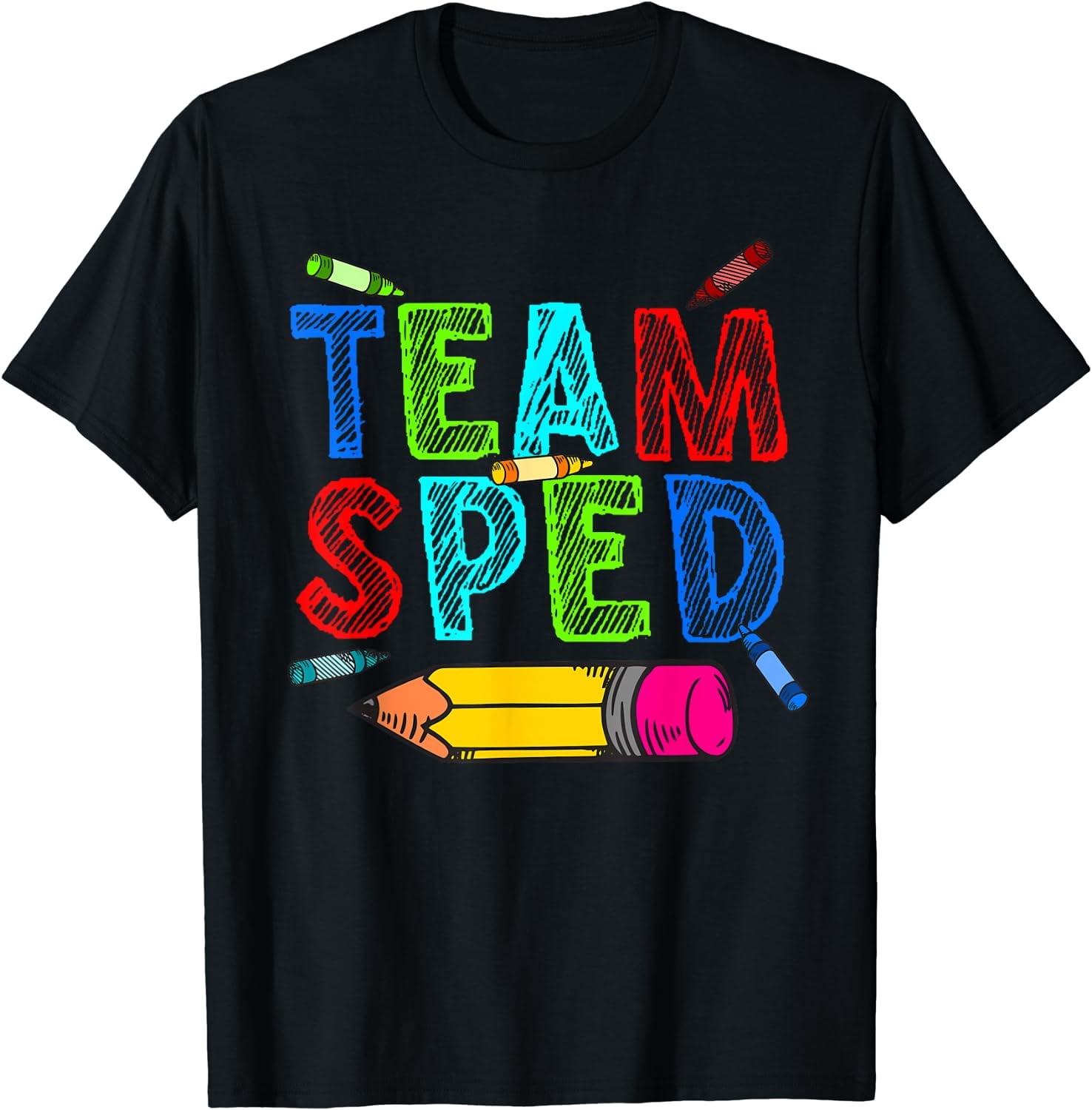Best Special Education Art For Men Women Special Ed Teacher T-Shirt ...