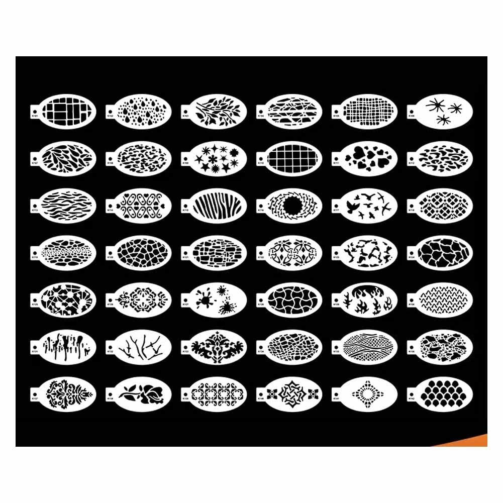 Best-Split Cake Face Paint with Stencils Reusable Template Body MAKEUP ...
