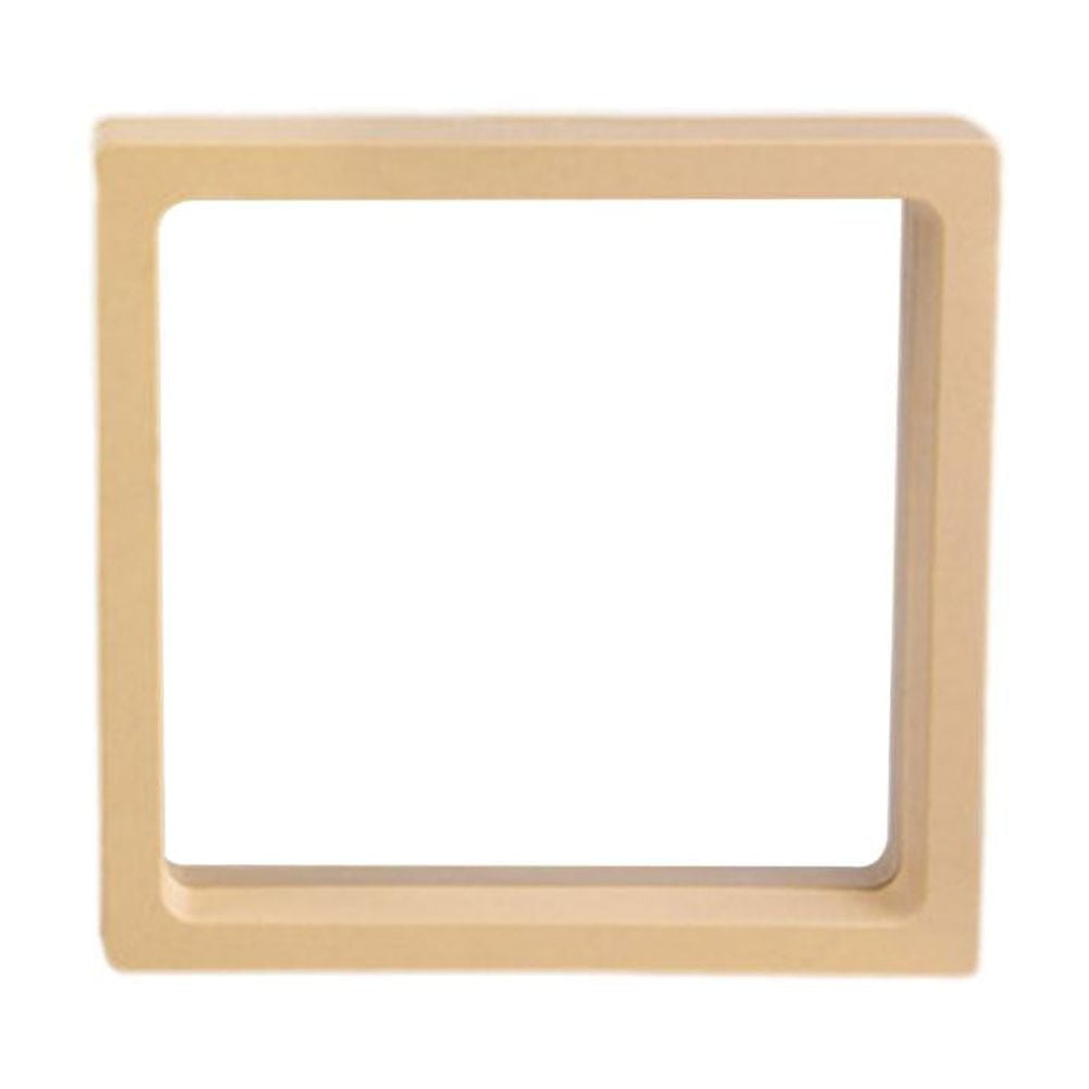 Best-Square 3D Floating Jewelry Coin Seashell Holder Display Box Home ...