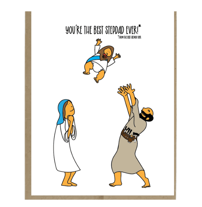 You're the Best Stepparent Ever Greeting Card – Humorous Designed Card ...