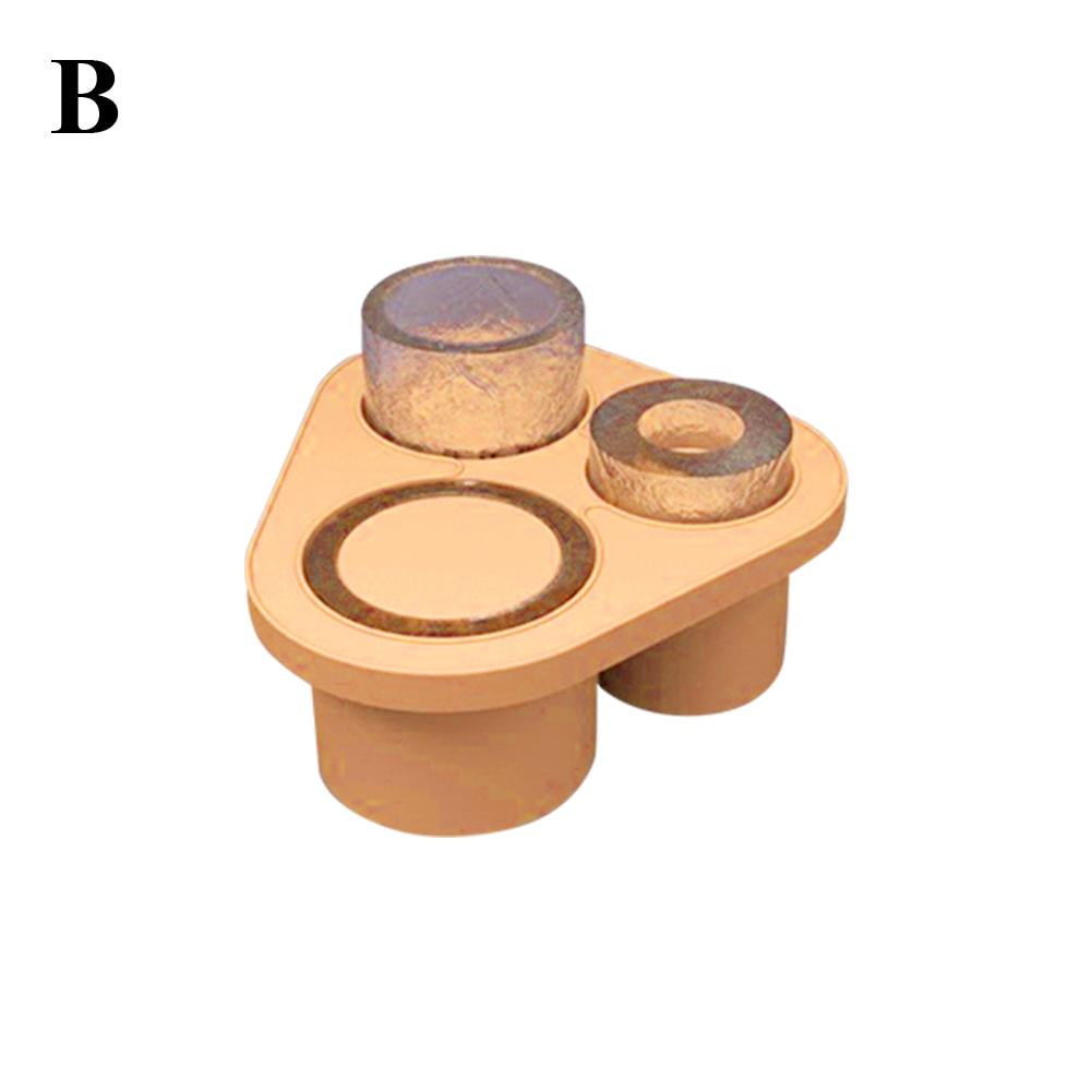 Best-Summer DIY Edible Ice Cups Made with Silicone 4-Compartment Tray ...